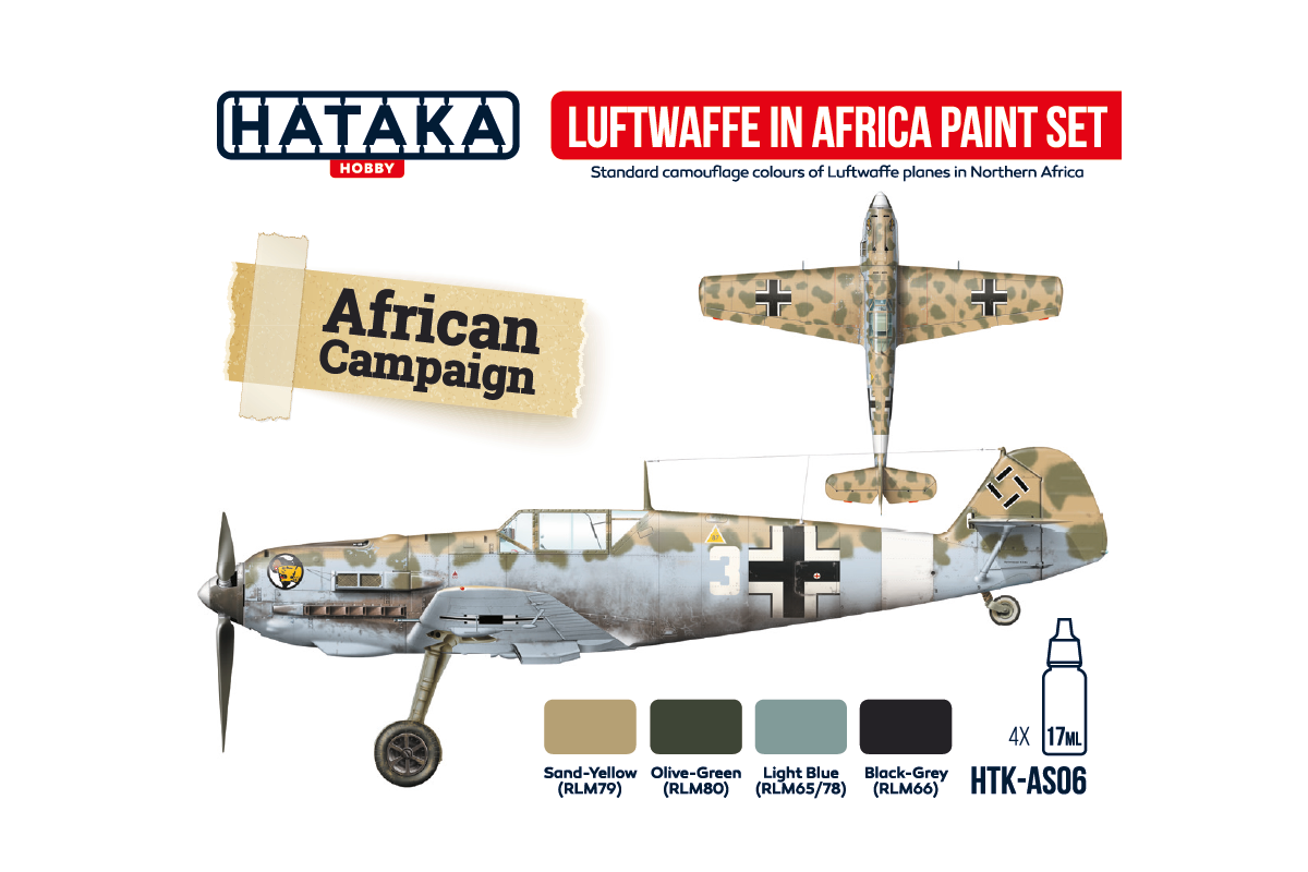 Hataka - Luftwaffe in Africa - AS06 - MJ Modelkits.com