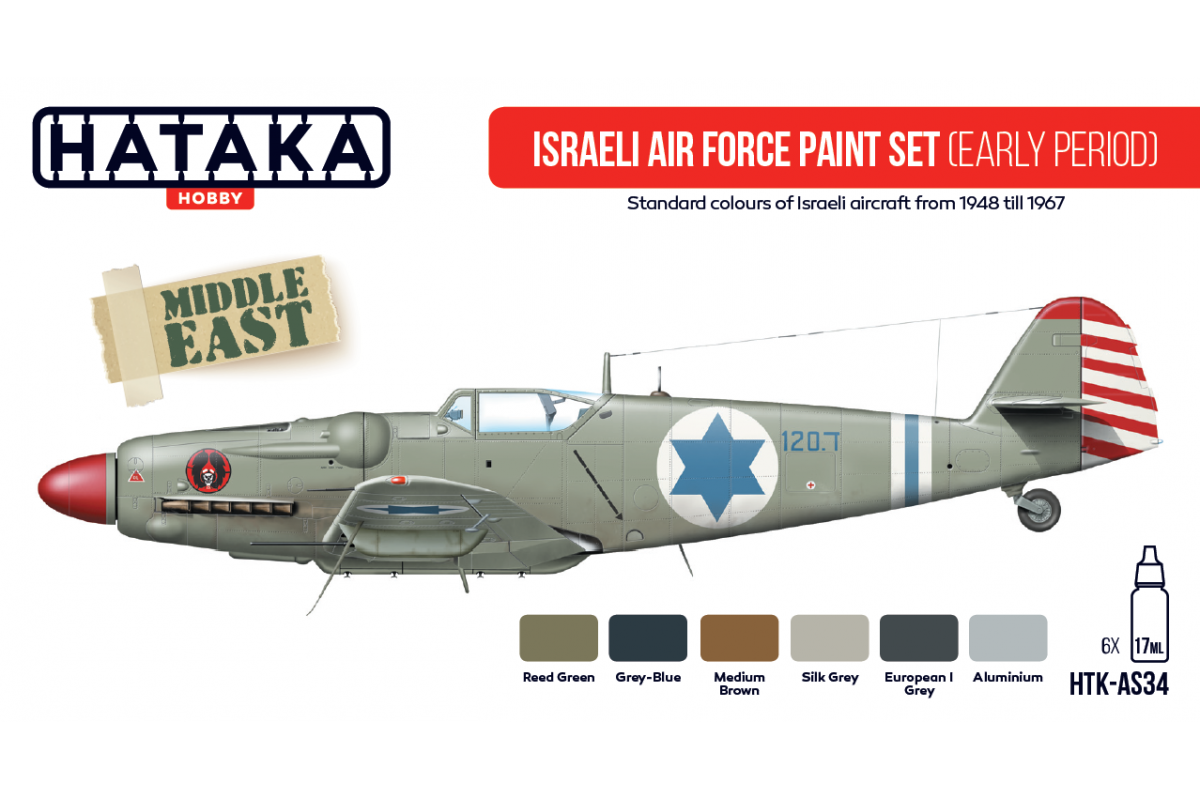 Hataka - Israeli Air Force early period - AS34 - MJ Modelkits.com
