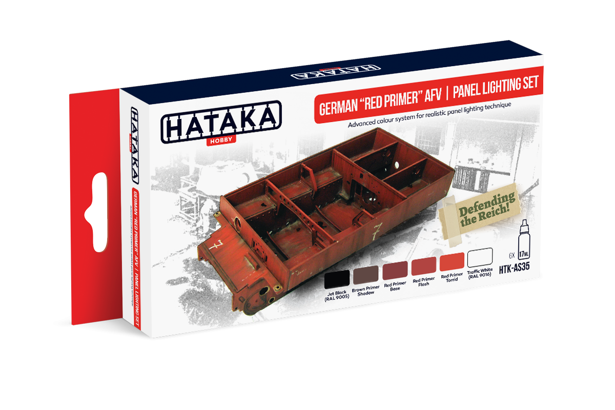 Hataka - German Red Primer AFV panel lighting set - AS35 - MJ...