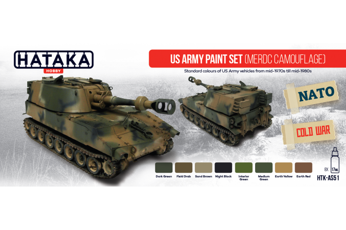 Hataka - US Army MERDC camouflage - AS51 - MJ Modelkits.com