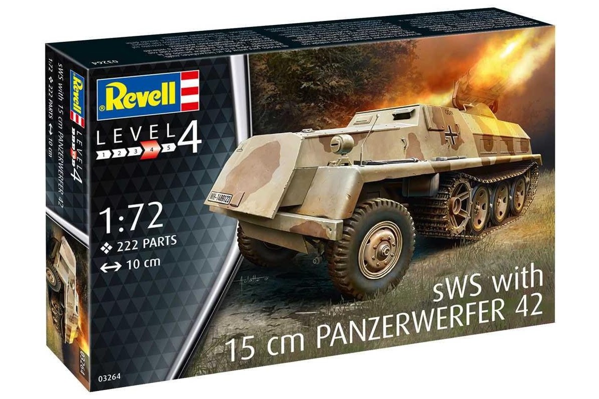 Revell - sWS with 15cm Panzerwerfer 42 (1:72) - 03264 - MJ...