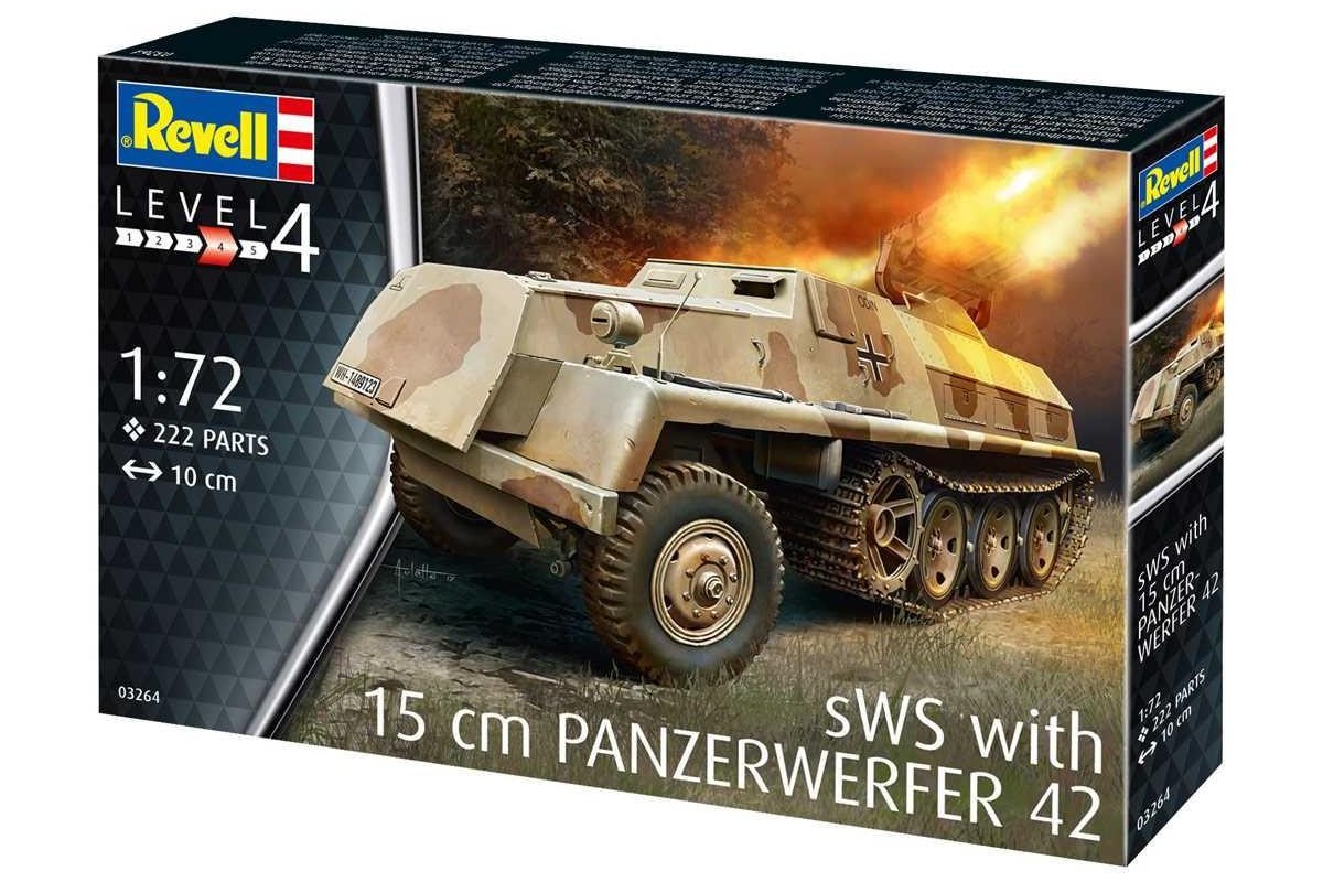 Revell - sWS with 15cm Panzerwerfer 42 (1:72) - 03264 - MJ...