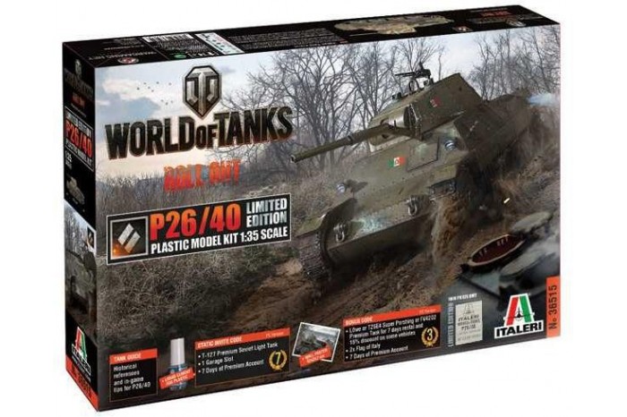 Italeri - P26/40 (1:35) - 36515 - MJ Modelkits.com