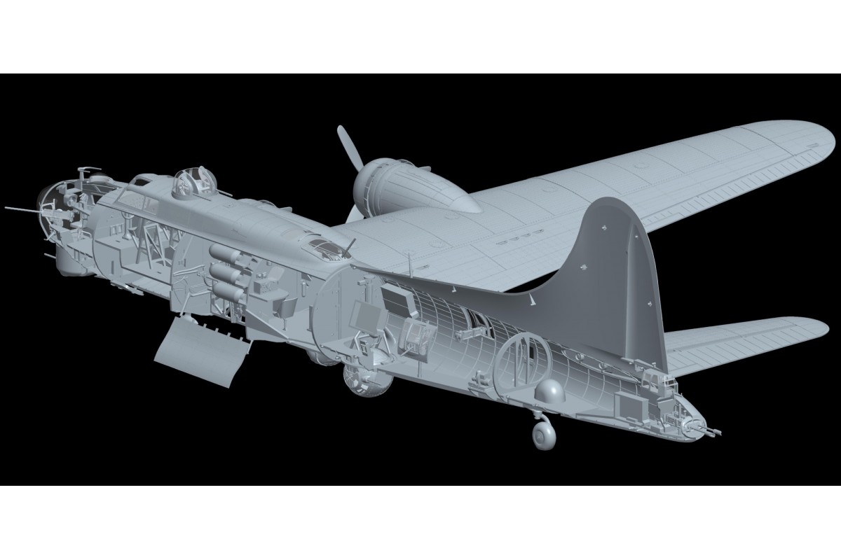 HK Models - B-17G Early Version (1:48) - 01F001 - MJ Modelkits.com