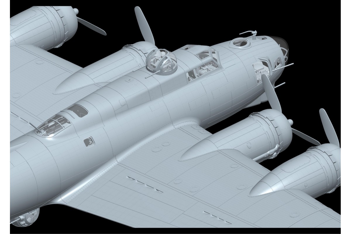 HK Models - B-17G Early Version (1:48) - 01F001 - MJ Modelkits.com