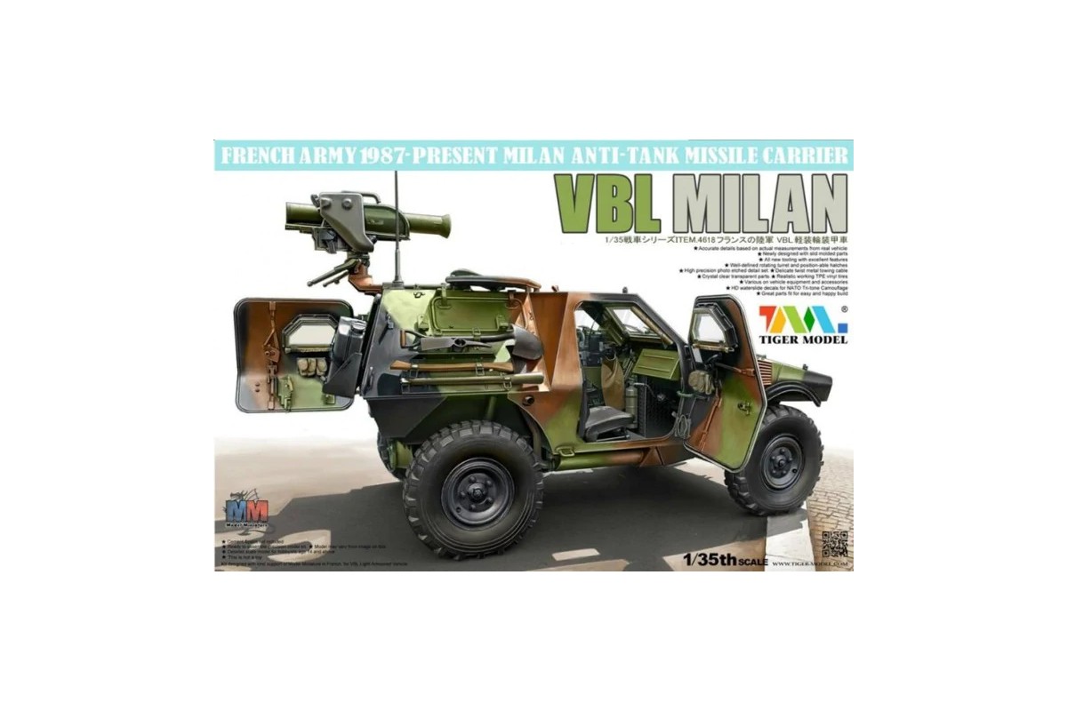 Tiger Model - PANHARD VBL with Milan (1:35) - 4618 - MJ Modelkits.com
