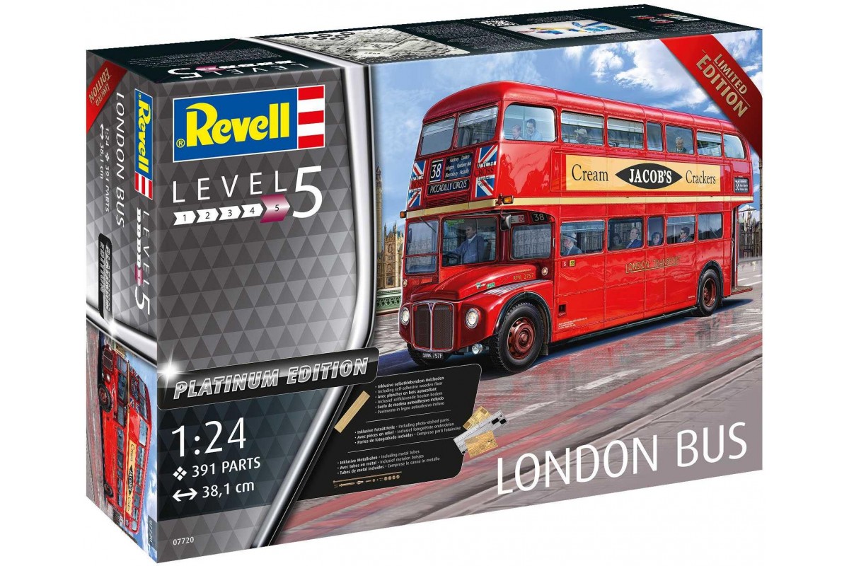 Revell - London Bus (1:24) - 07720 - MJ Modelkits.com
