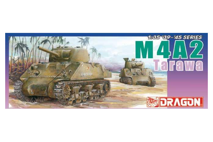 Dragon Models - Model Kit tank 6062 - M4A2 TARAWA (1:35) - MJ...