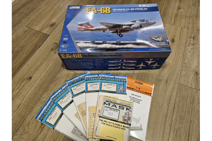 MJ Modely - Special Set - EA-6B Prowler + Eduard´s PEs (1:48)