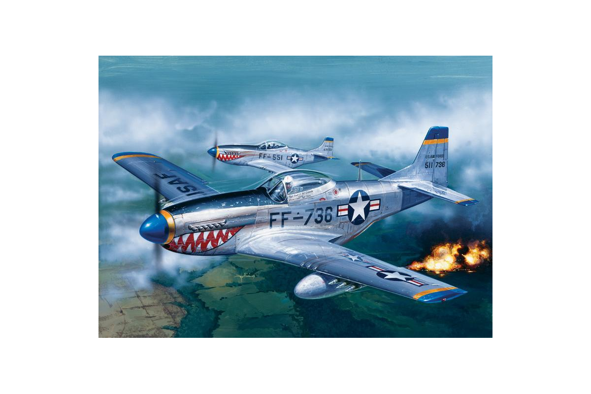 Italeri - F-51 D Mustang (1:72) - 71086 - MJ Modelkits.com